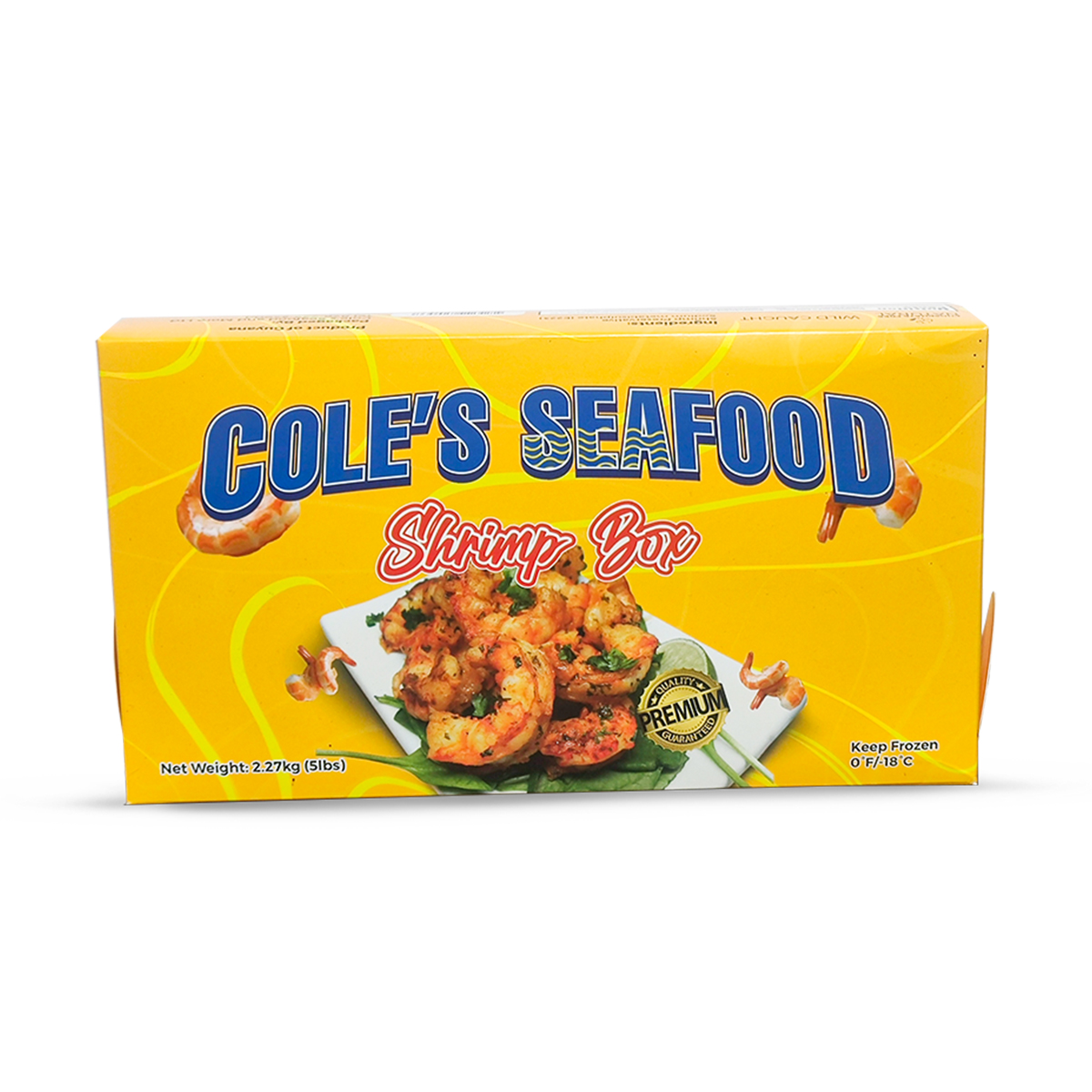 5lb Shrimp Box – Cole's Seafood